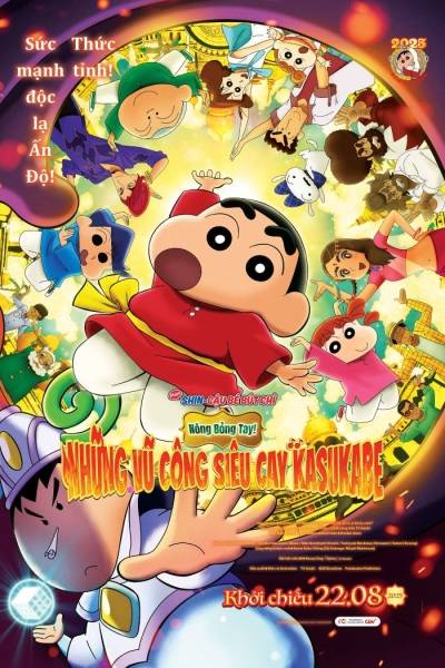 Phim Phim Shin Cậu Bé Bút Chì: Nóng Bỏng Tay! Những Vũ Công Kasukabe ...